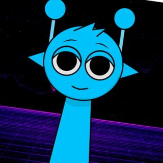 Cyan Sprunki - KineMaster